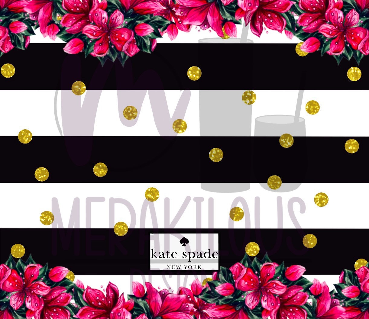 Kate Spade Striped Background