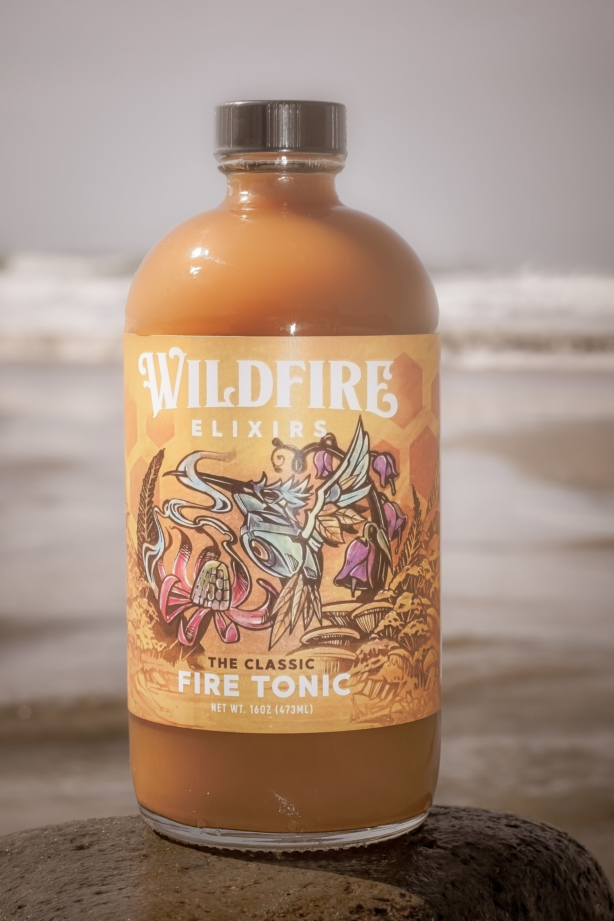 The Classic 16oz Traditional Fire Tonic/fire Cider Blend W/32 Servings ...