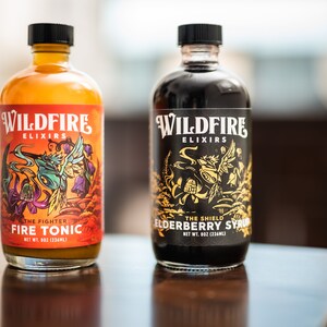 The Shield | 8oz Elderberry Syrup - Etsy
