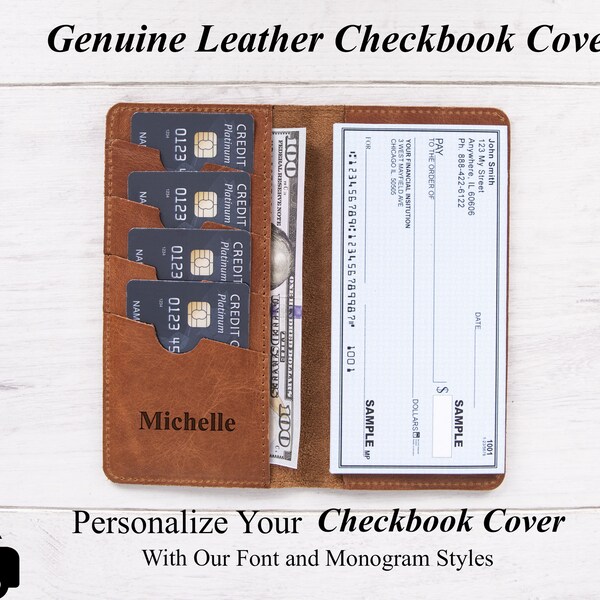 Cute Checkbook Cover - Etsy