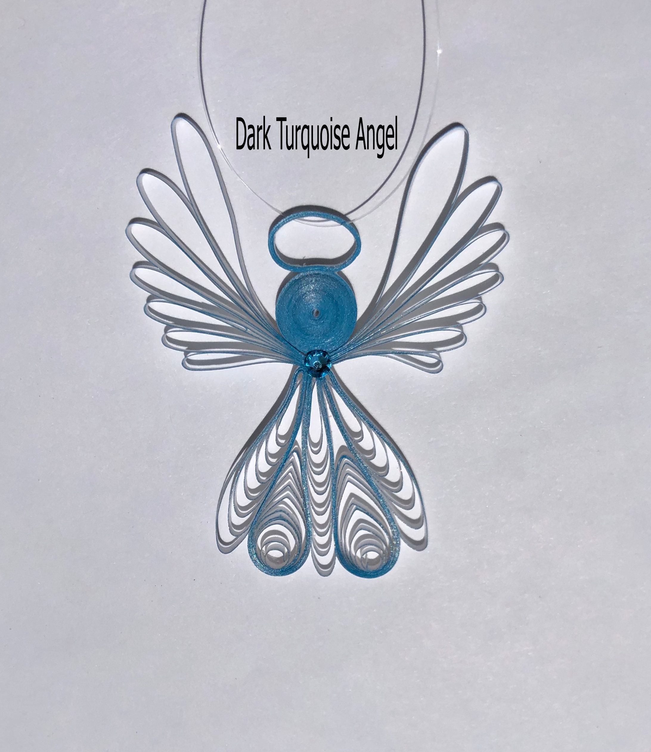 Quilled Angel Ornaments in 7 Different Colors - Etsy
