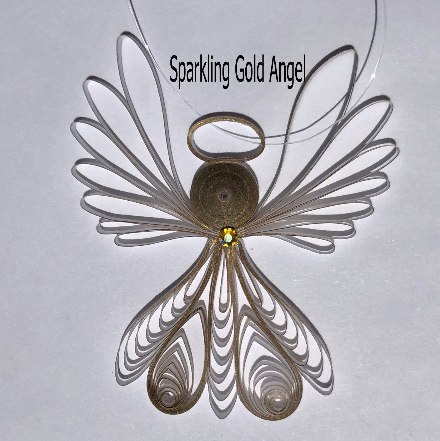 Quilled Angel Ornaments in 7 Different Colors - Etsy