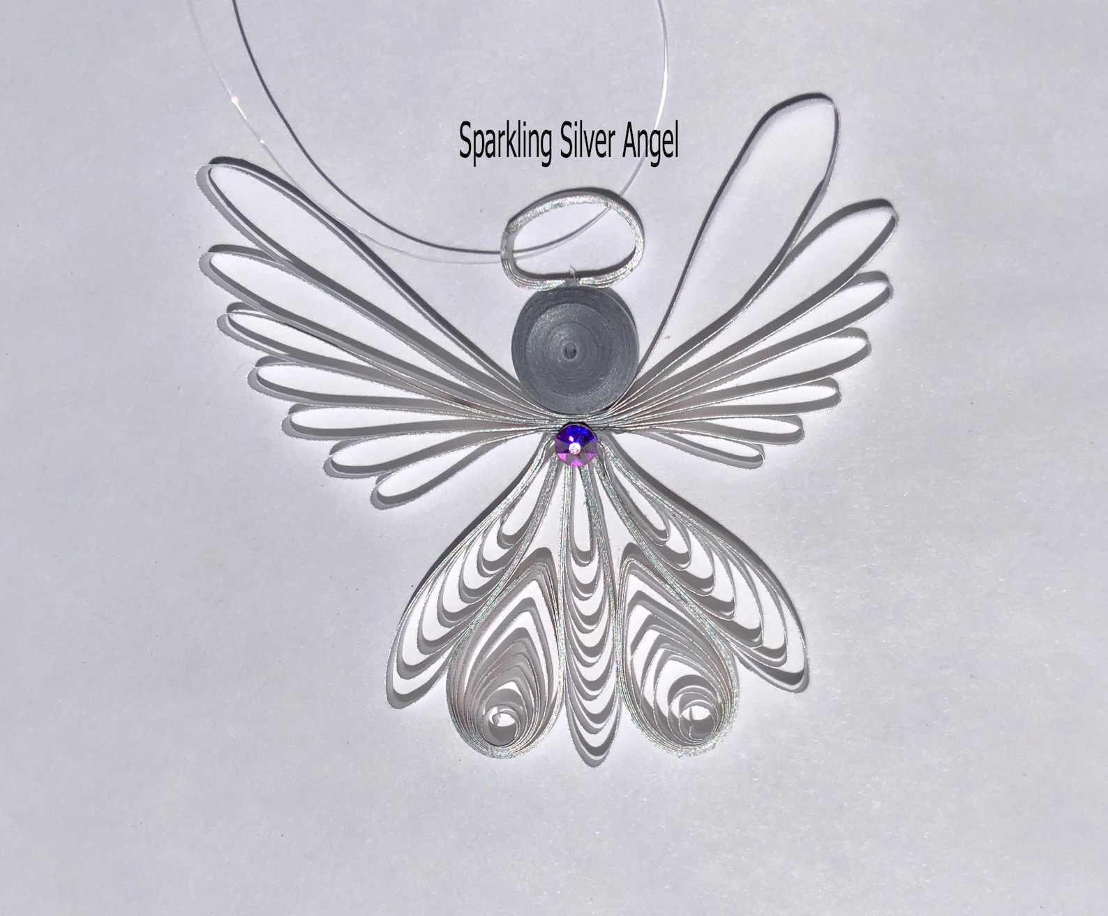 Quilled Angel Ornaments in 7 Different Colors - Etsy