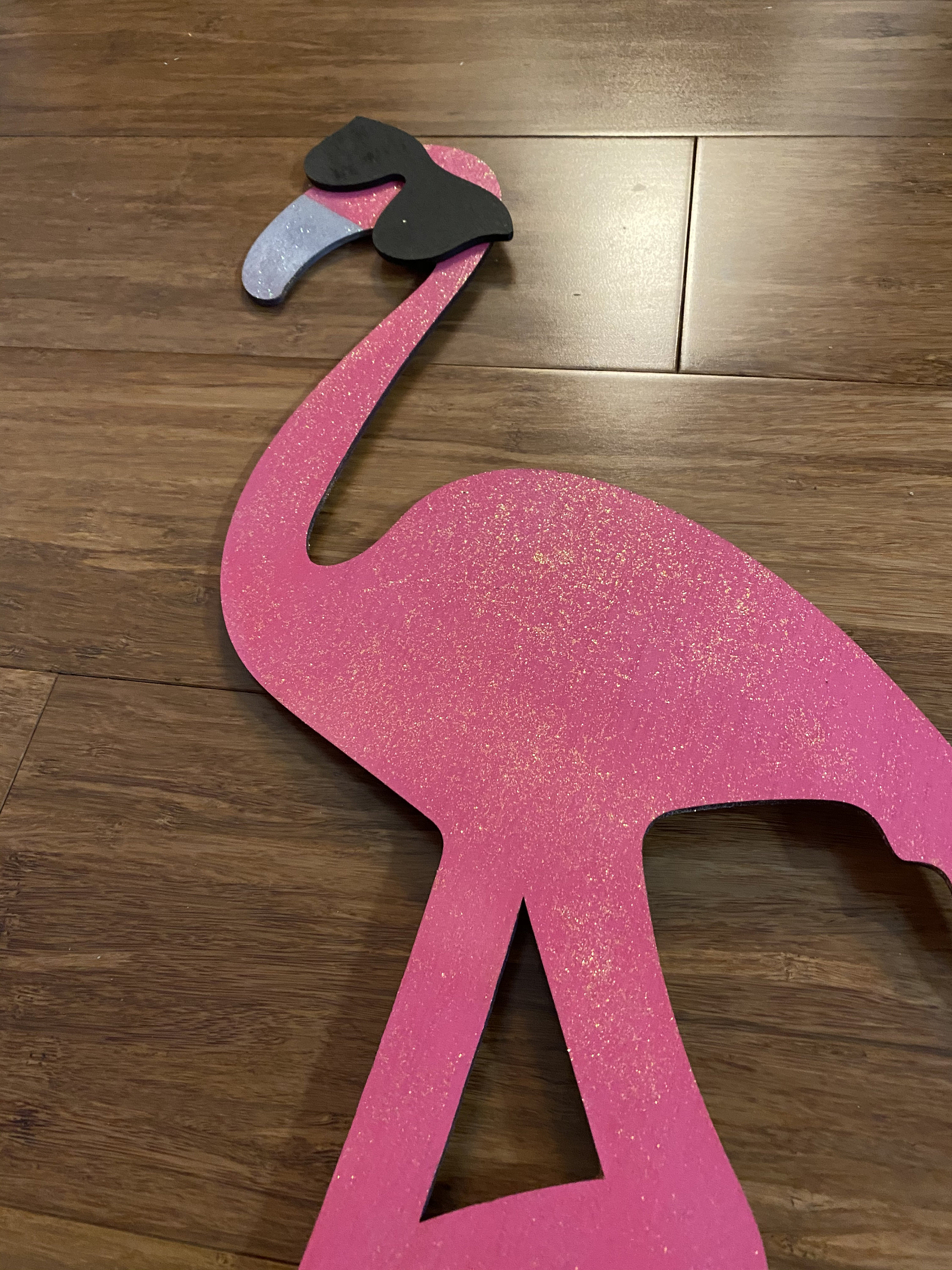 Flamingo Garden Stake | Etsy