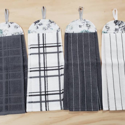 Hanging Dish Towel Kitchen Towel Hand Towel With Header and - Etsy