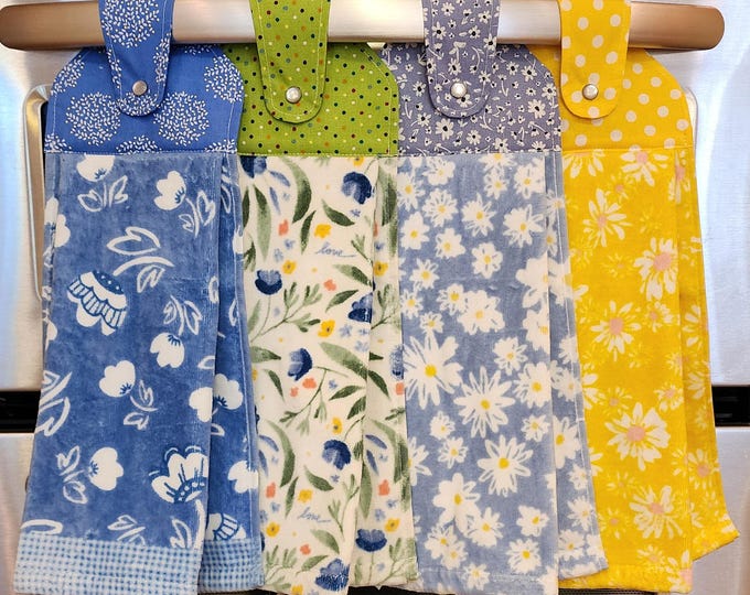 Hanging Kitchen Towel With Snap Closure - Etsy
