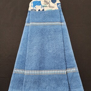 Cotton Hanging Kitchen Towel, With Snap Closure - Etsy