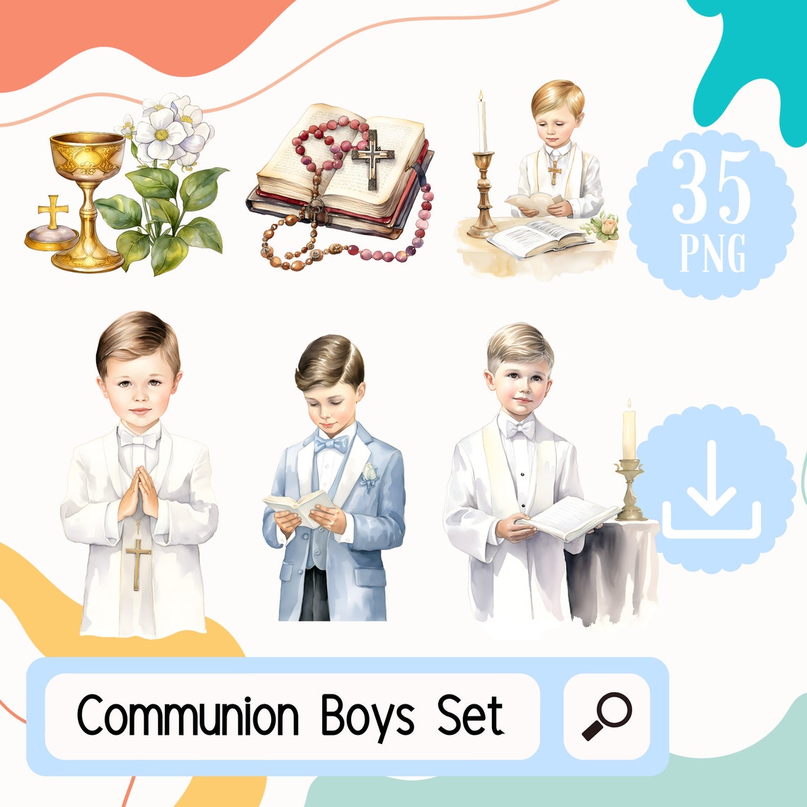 Boys First Communion Png. First Communion Clipart. Boys Communion ...