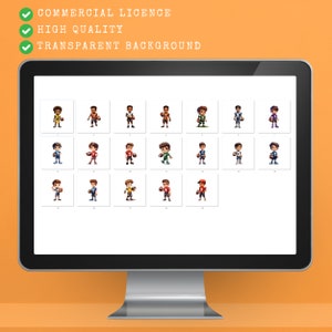 Boys Mixed Football Clipart. 19 Football Player Kids PNG. Football ...