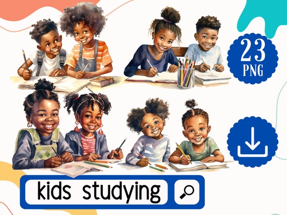 Students Studying Clipart Png