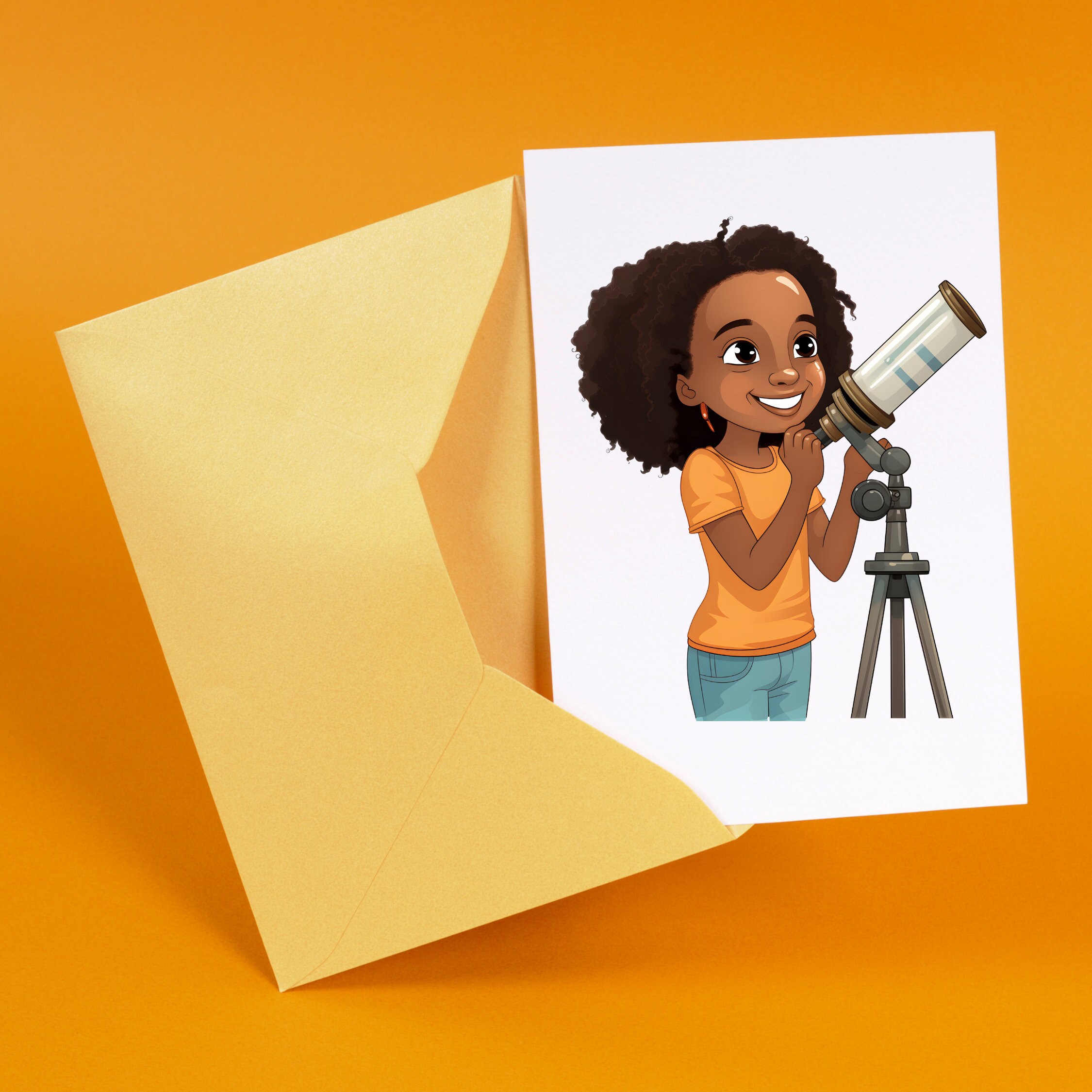 Black Girls School Activities Clipart Set 23 PNG Black Students in ...