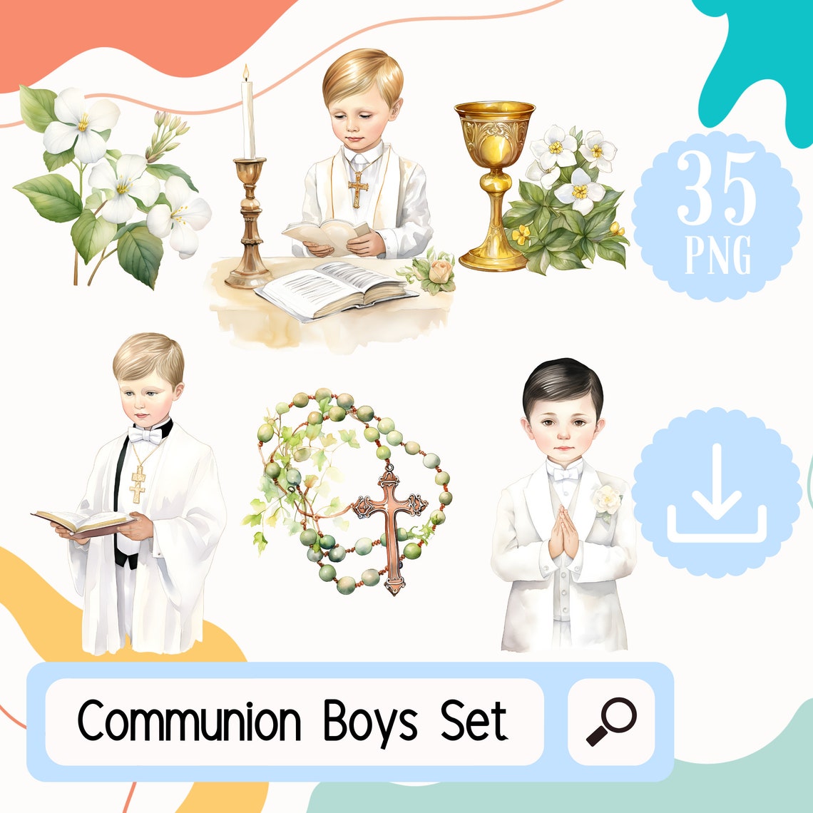 Boys First Communion Png. First Communion Clipart. Boys Communion ...
