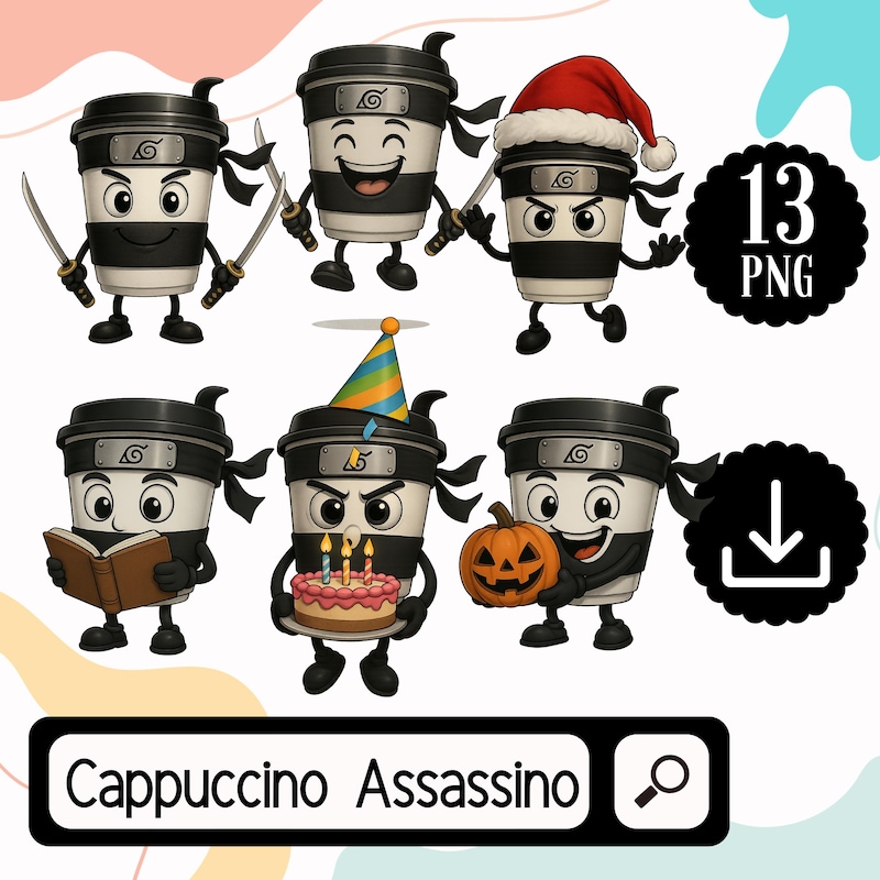 Cappuccino Assassins - Etsy