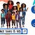 Teenager Black Boys Clipart Bundle. 50 African American Black Boys PNG ...