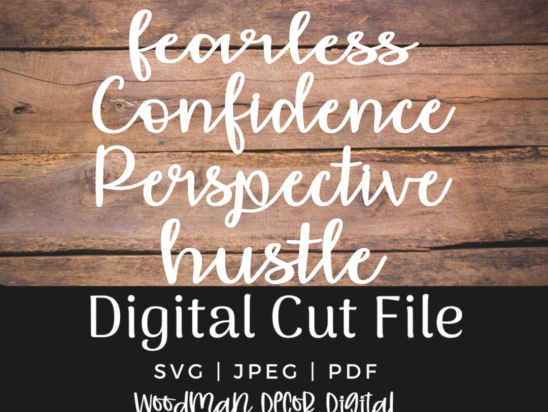 Word of the Year, Laser Cut File, Svg Cut File, Silhouette, Cricut ...