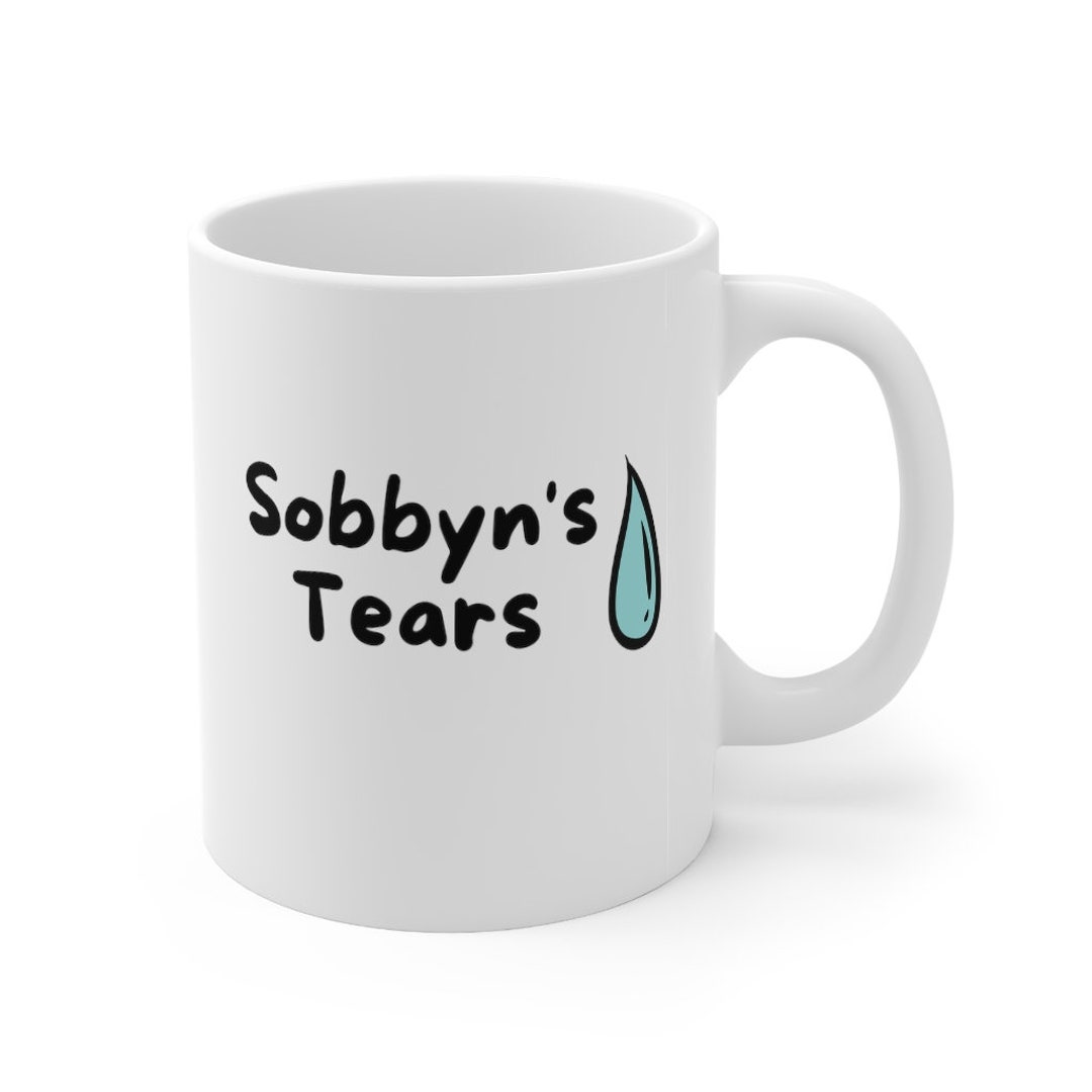 Sobbyn's Tears Mug | Sobbin' Robyn | Sister Wife | Funny Fan Gift ...