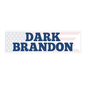 Dark Brandon Bumper Sticker Joe Biden Meme President USA Laser Eyes - Etsy