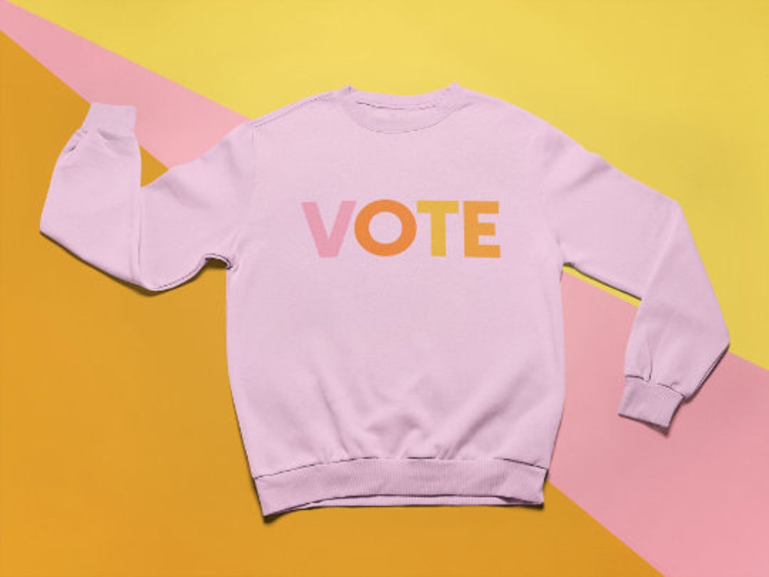 VOTE Unisex Crew Neck Sweatshirt 2024 Election Day Patriotic USA Get ...