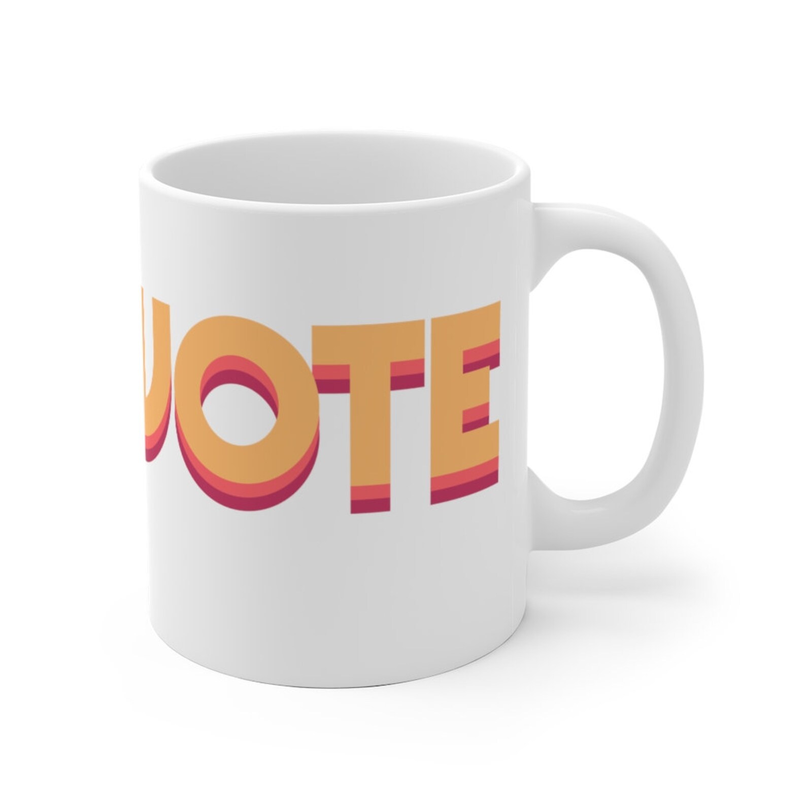 VOTE Mug 11 oz Coffee Cup Polling/Election Day Drinkware | Etsy