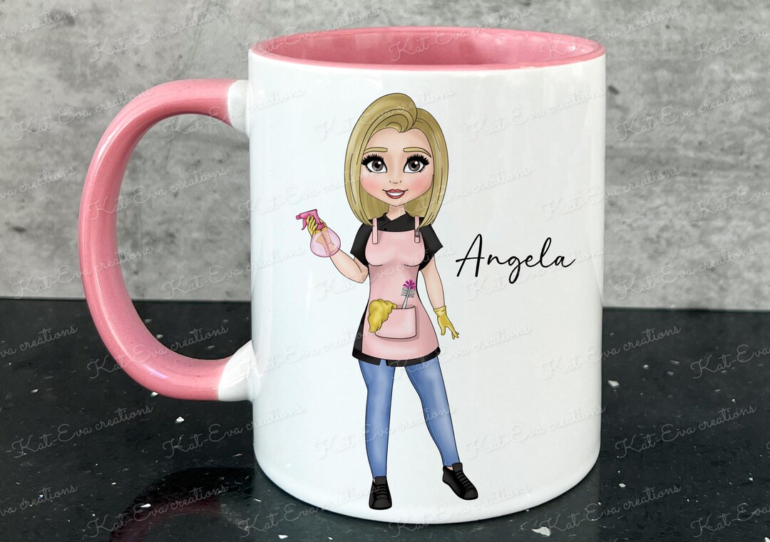 Cleaner Mug, Personalised Cleaner Cup. Ideal Christmas or Birthday Gift ...