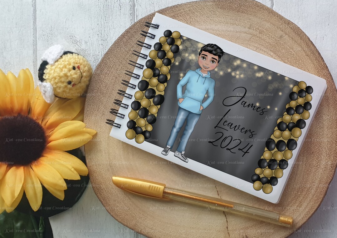 Personalised Leavers Book. Class of 2024 A6 Notebook. Ideal for Nursery ...