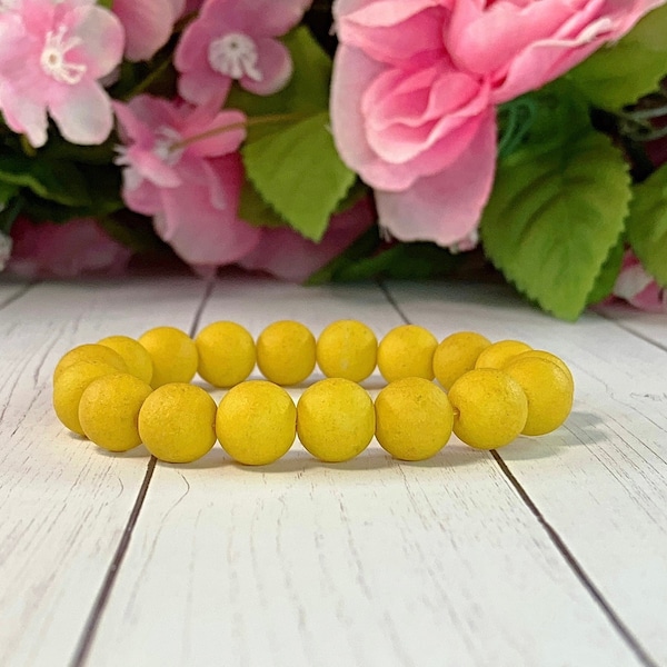 Yellow Bracelet - Etsy