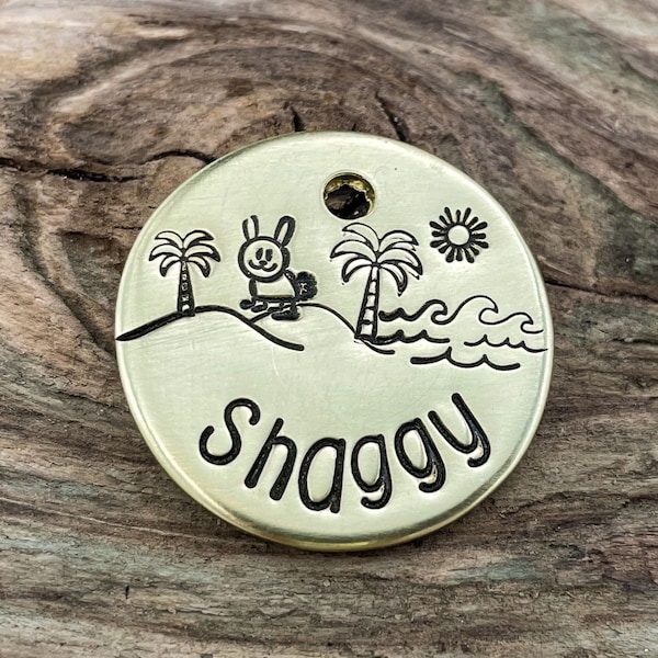 Small Dog Tag - Etsy