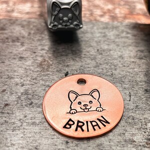 Cute Dog Tag for Small Dogs, Dog Tag for Dogs Personalized, Stamped Pet ...