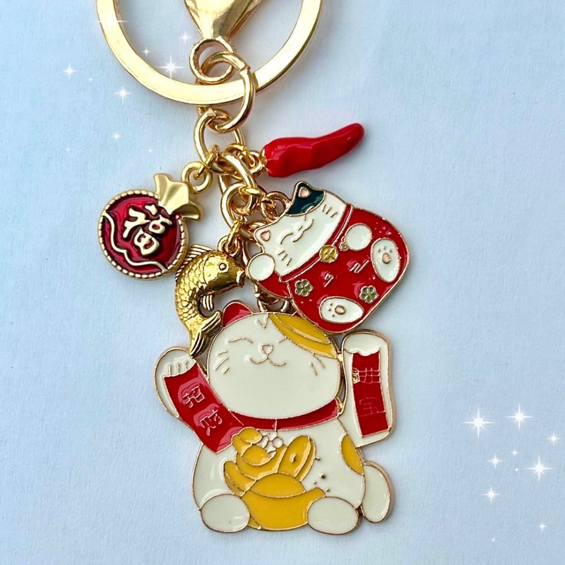 Red Chinese Cats - Etsy UK