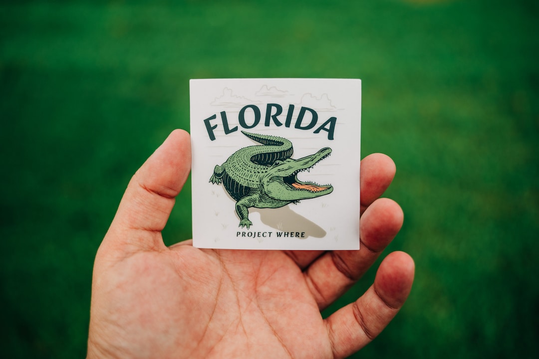 Florida Gator Durable Clear Sticker. the Swamp Sticker. University of ...