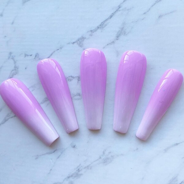 Buy Lilac Nails - Etsy