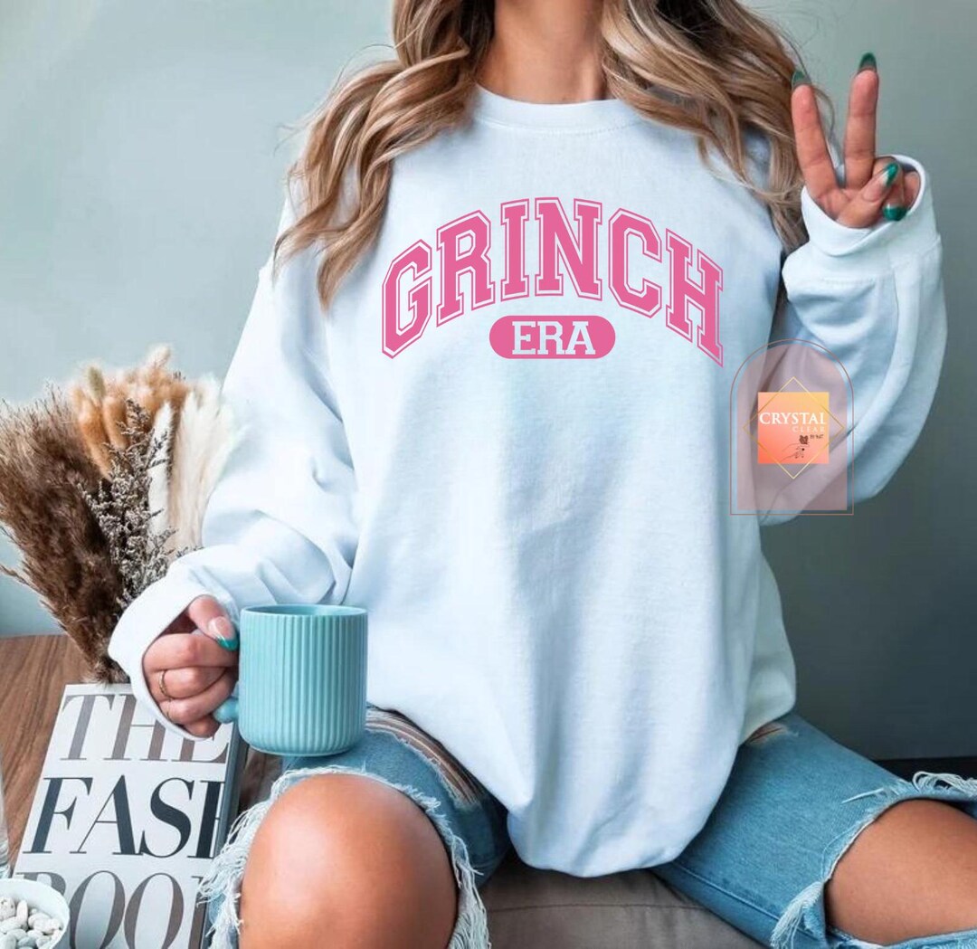 Grinchmas Crewneck Sweater the Grinch Lovers Warm Custom Sweater ...