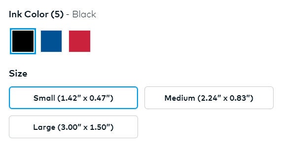 Custom Self Inking Stamp - Etsy