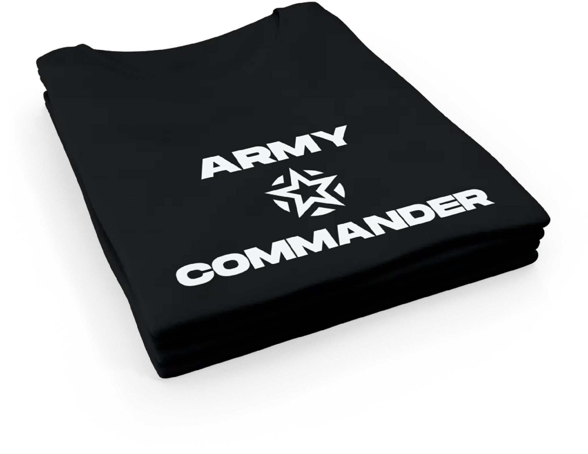 Army Commander Tshirt Adult Shirt Unisex Army Tshirt Black - Etsy