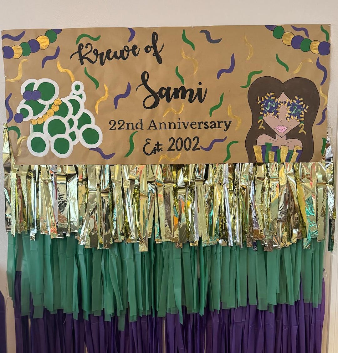 Personalized Hand Painted Banner Sign for Birthdays! - Etsy