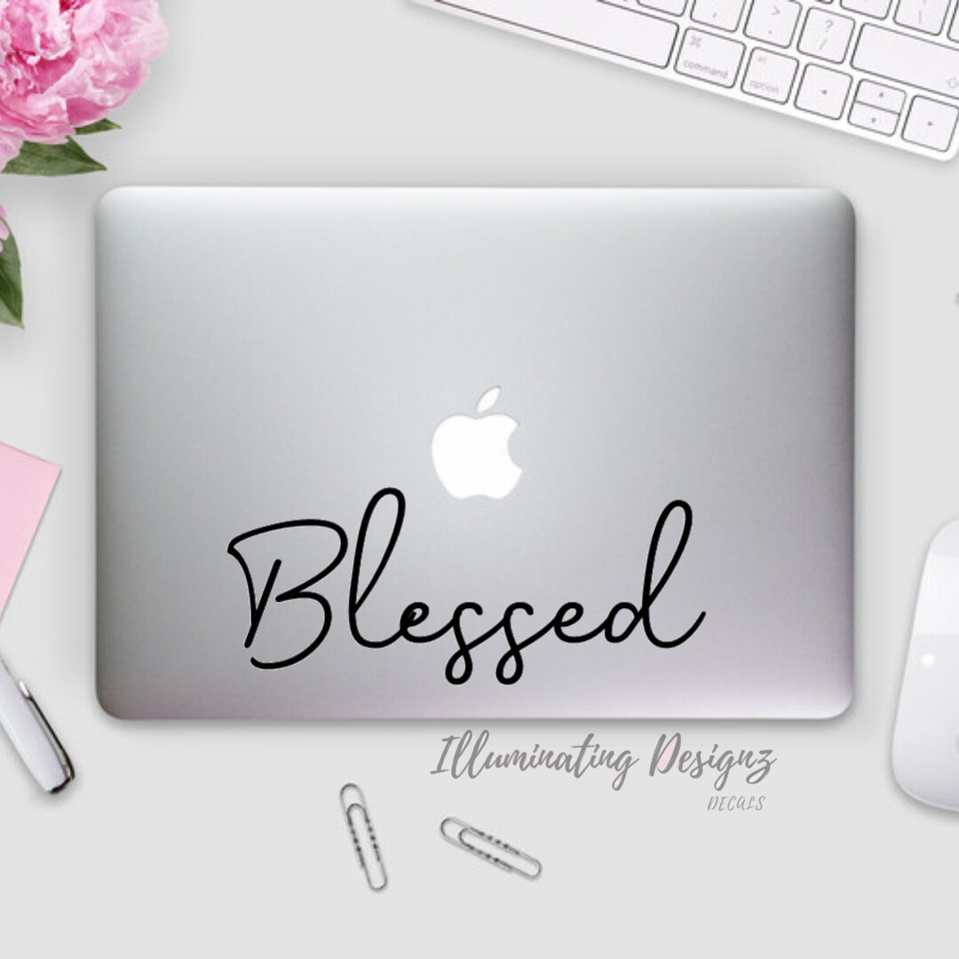 Blessed Decal Sticker | Wall Decal | Car Decal | Tumbler Sticker ...