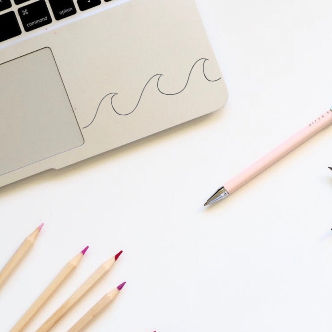 Wave Decal, Ocean Wave Vinyl Decal, Beach Sticker for Laptops, Tumblers ...