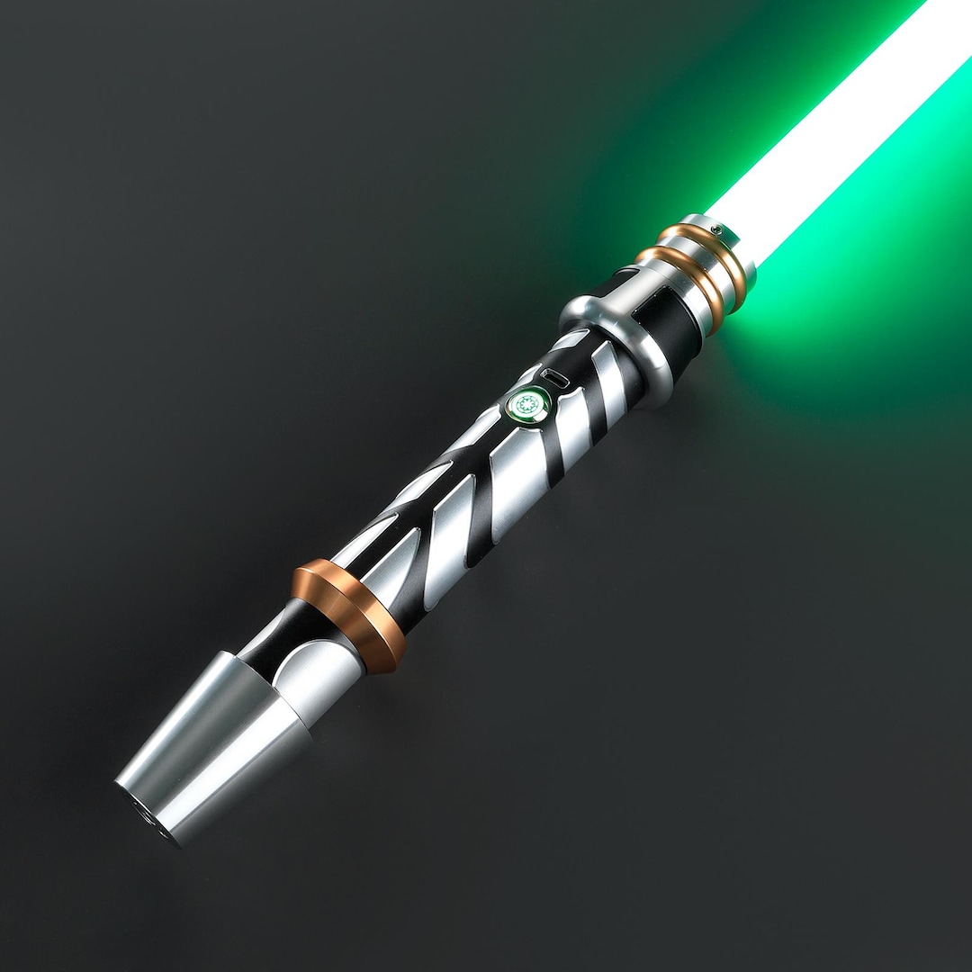 Quantum Nexus Lightsaber: Silver Hilt, Neopixel Blade, Smooth Swing - Etsy