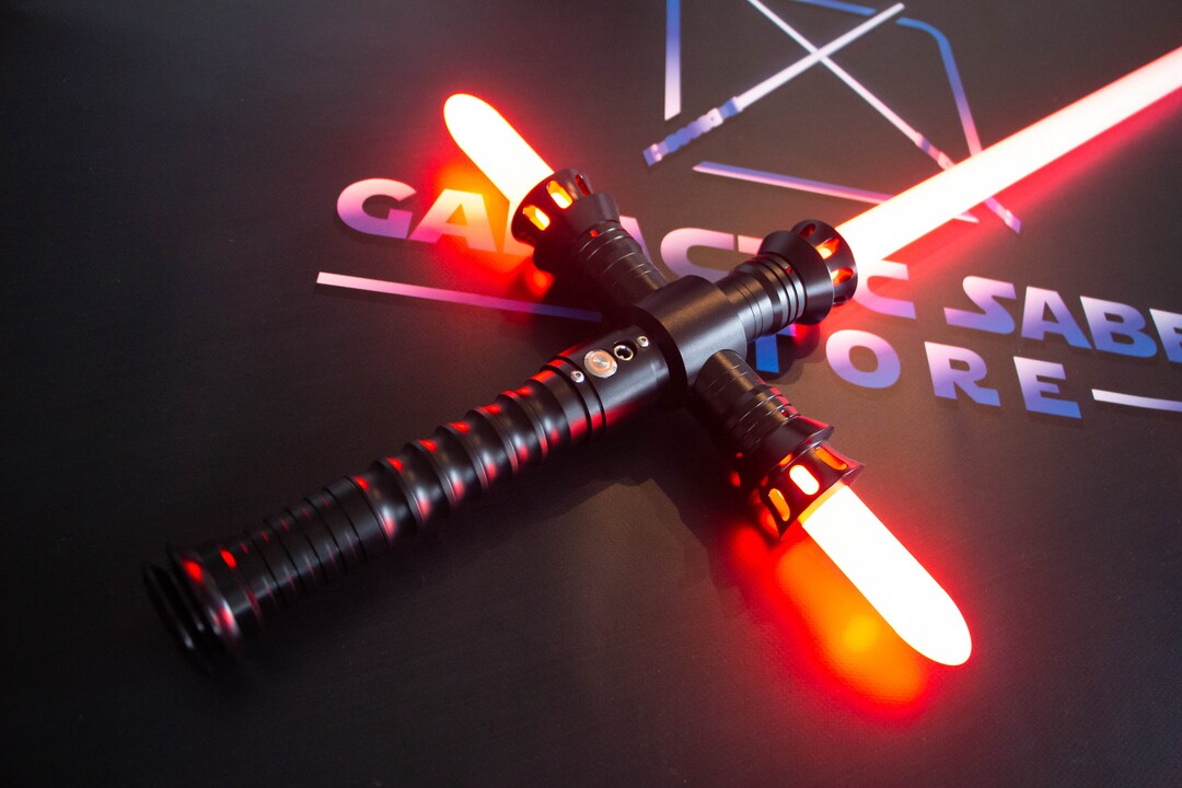 Cross Lightsaber With Smooth Swing Sound, "the Templar" - Etsy