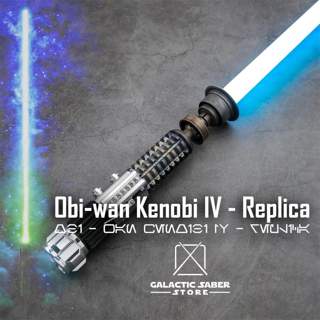 Obi-wan Kenobi EP4 Lightsaber Replica: Neopixel Proffie, Bluetooth App ...