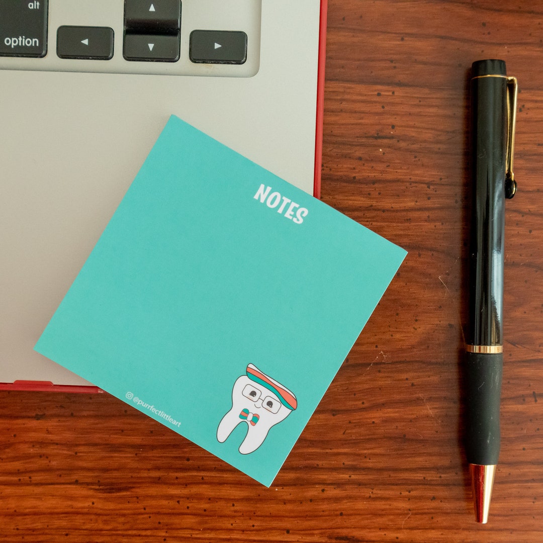 Personalized Notepad Dental | NOT Sticky Notes | Dental Gift | Dentist ...