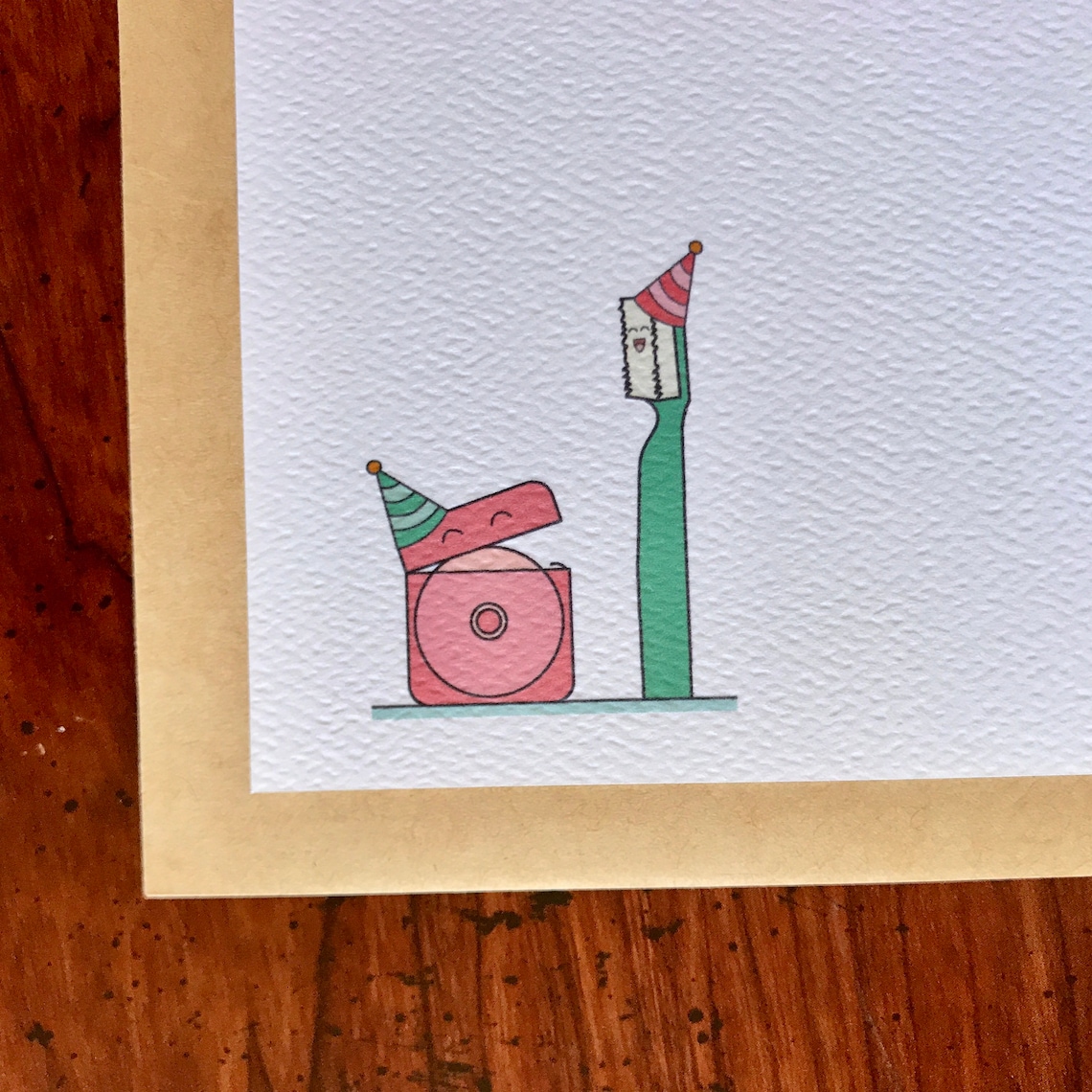 Dental Birthday Card Tooth Card Dentist Card Dental | Etsy