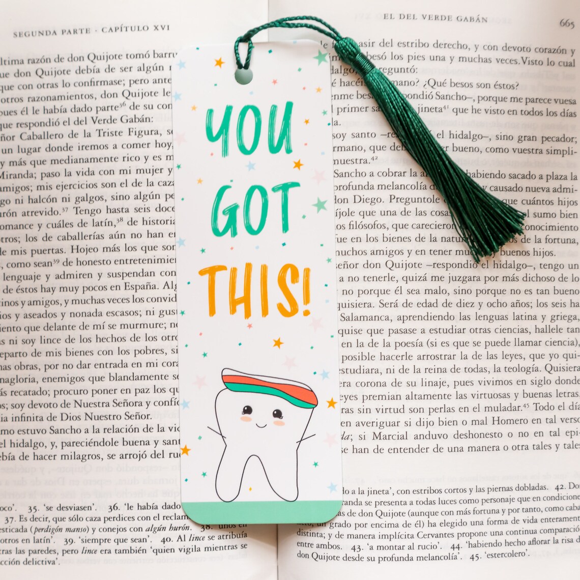 Tooth Bookmark Dental Student Gift Dental Hygienist - Etsy