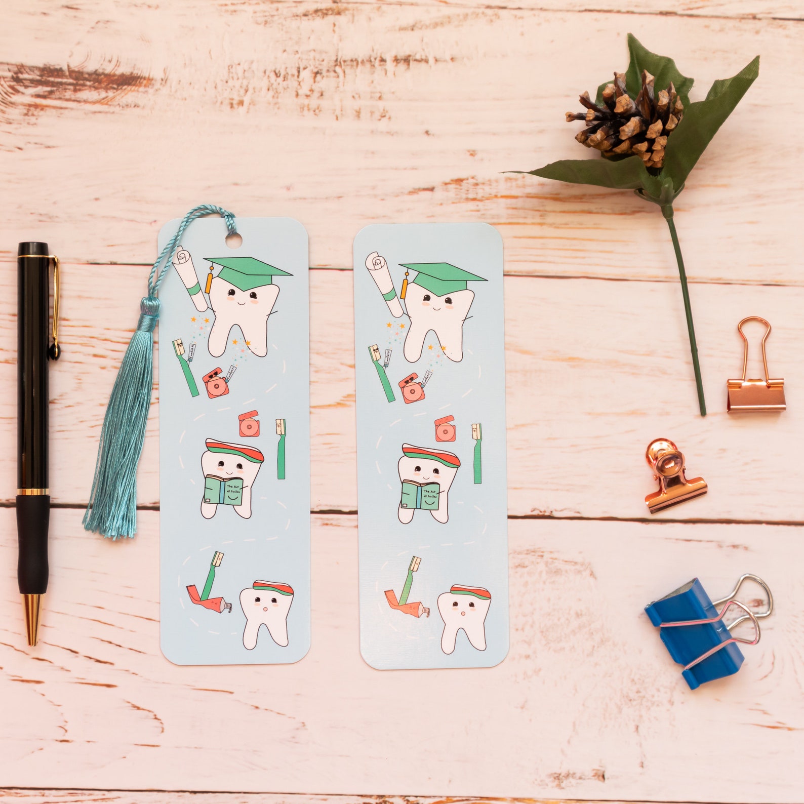 Dental Hygiene Bookmark Dental Student Gift Dental - Etsy