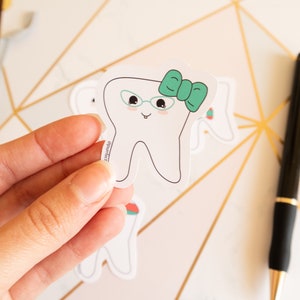 Cute Dental Stickers | Tooth Sticker Pack | 4-pack | Dental Assistant ...