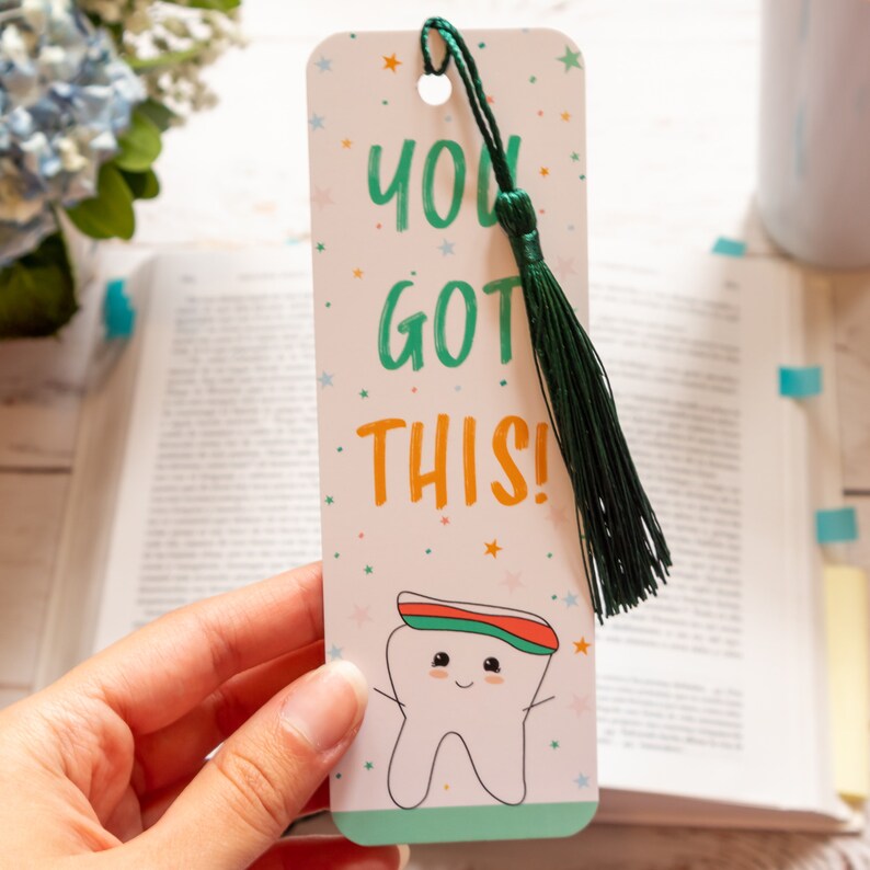 Tooth Bookmark Dental Student Gift Dental Hygienist - Etsy