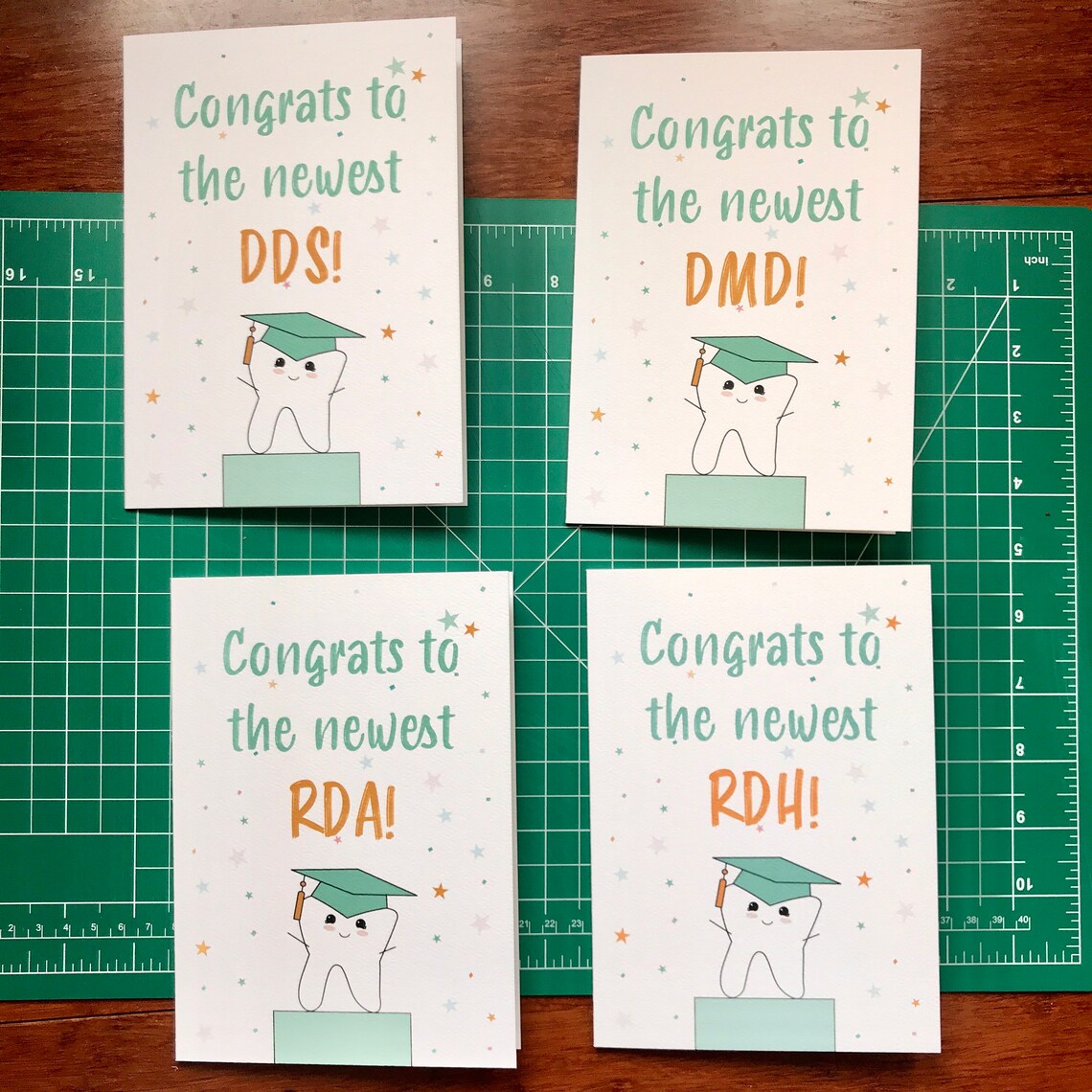 Personalized Dental Graduation Card Dental Gift Dentist - Etsy