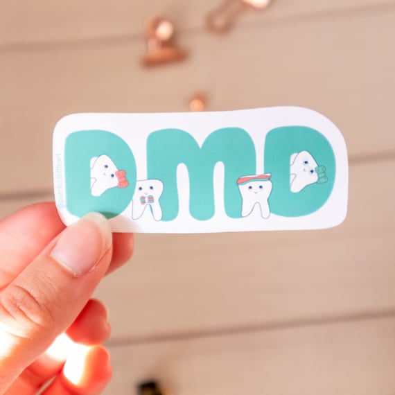 DMD Sticker Dental Sticker Dental Art Dental Student | Etsy