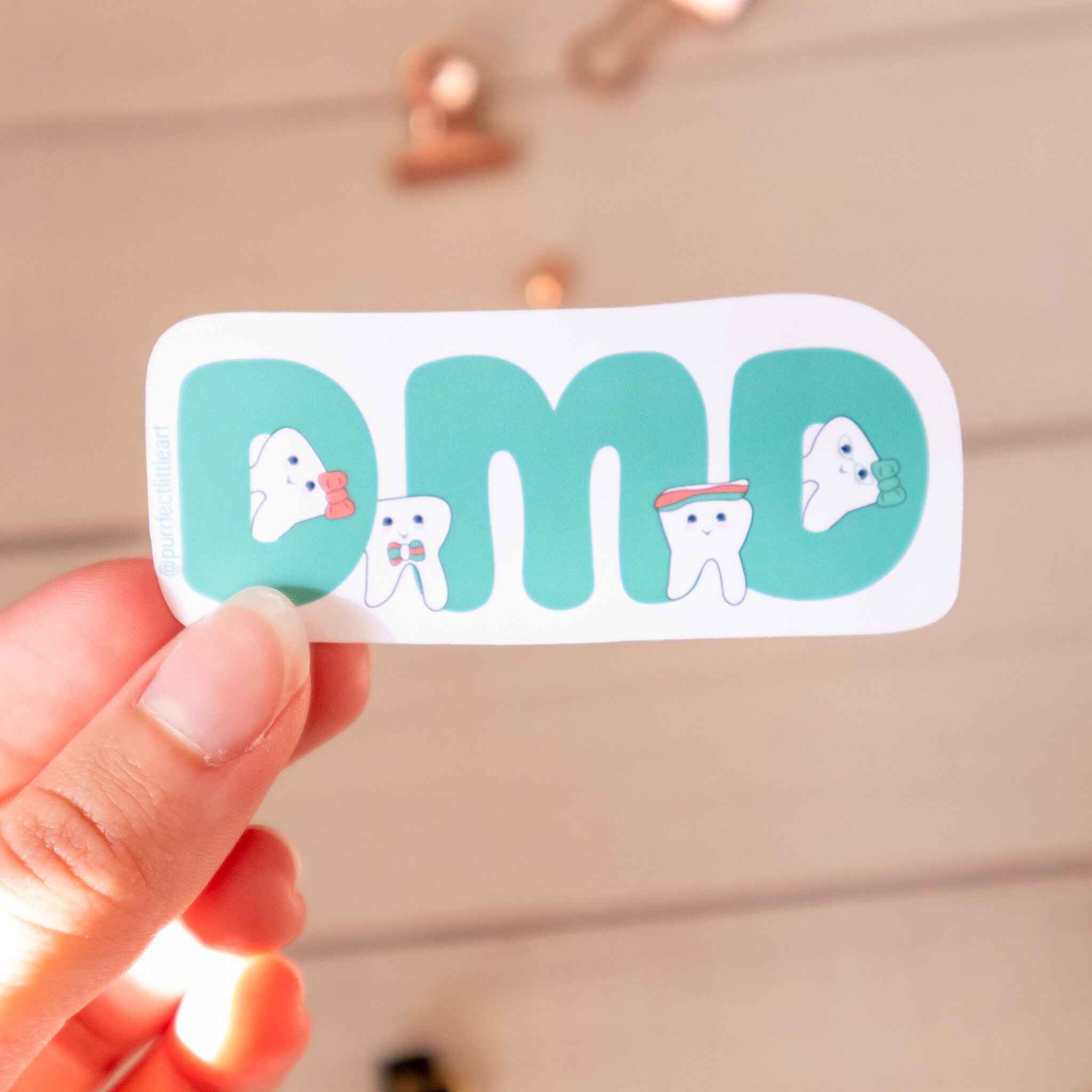 DMD Sticker Dental Sticker Dental Art Dental Student | Etsy