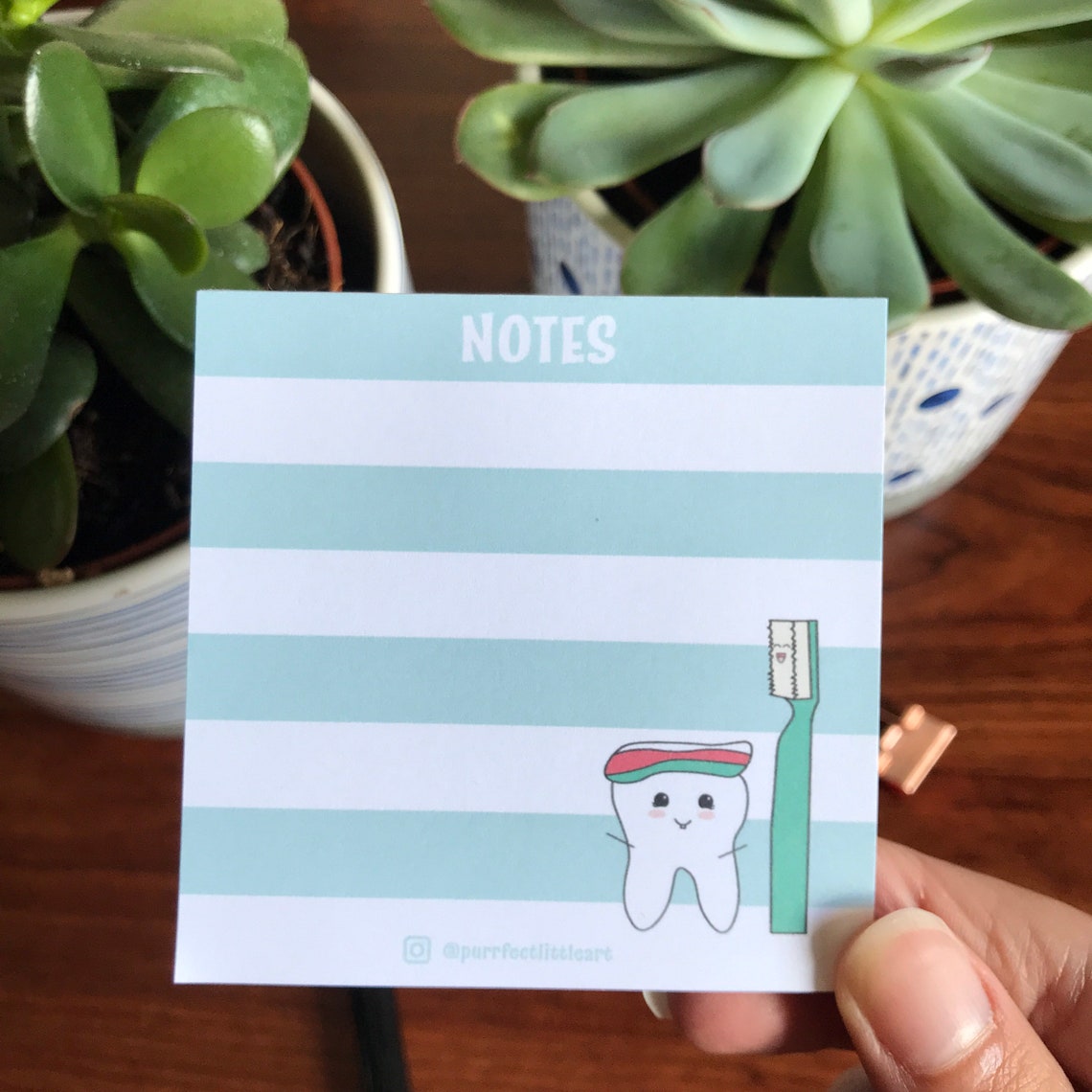Dental Notepads 2-pack NOT Sticky Notes Teeth Stationery | Etsy